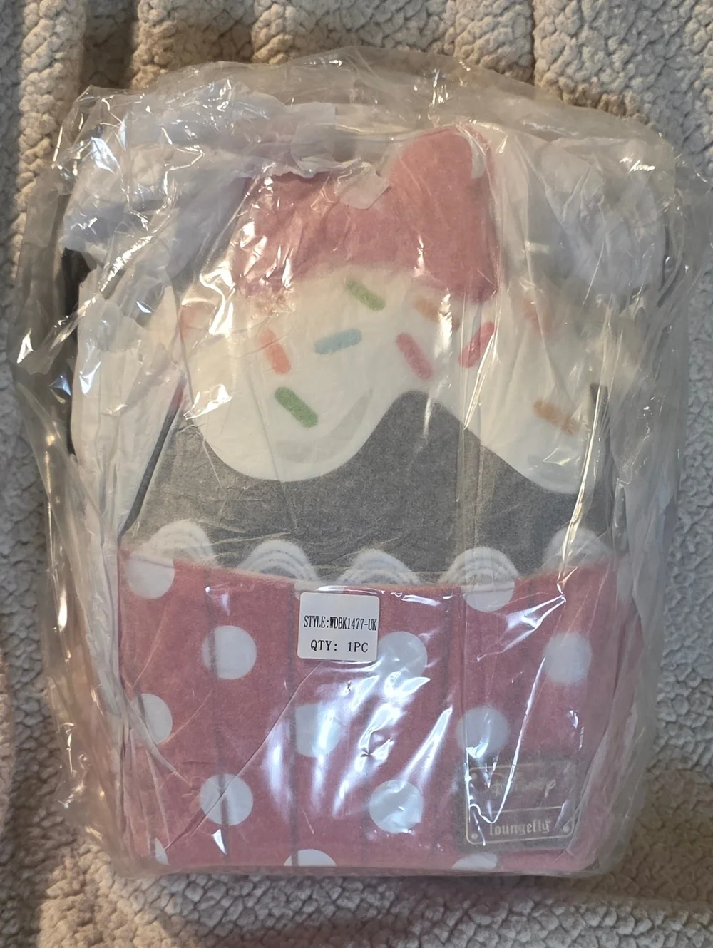 Loungefly | Bags | Loungefly Disney Minnie Mouse Sprinkle Cupcake Mini ...